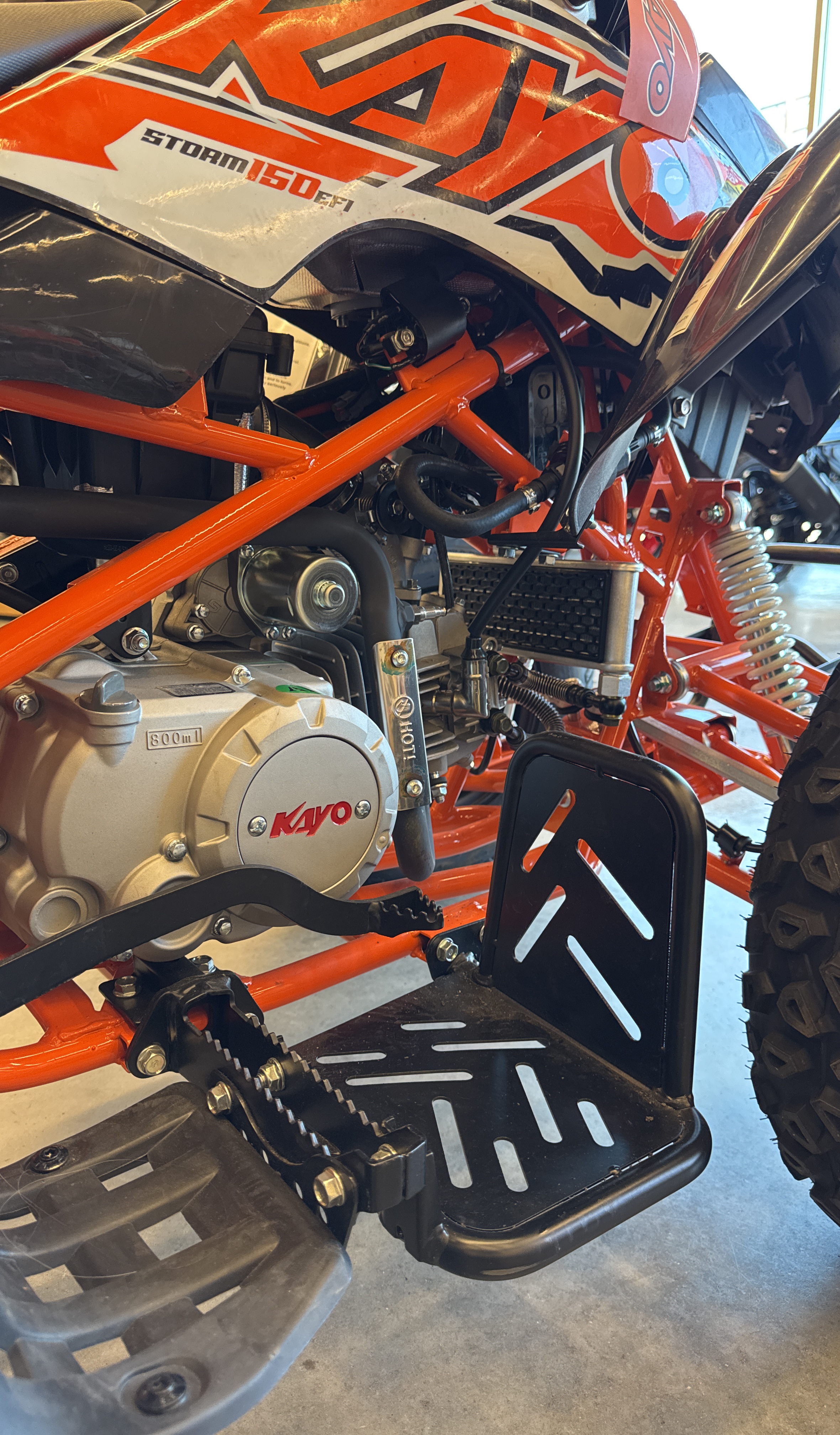 2025 Kayo Storm 150 EFI BLACK for Sale | The Bluegrass Powersports